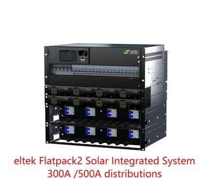 Pure Solar System 300A/500A Eltek Flatpack2 Solar Autonomous Power Core for Communication