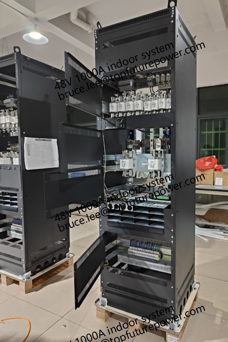 48Vdc 48KW 1000A Telecom Power System with FP2 Rectifier
