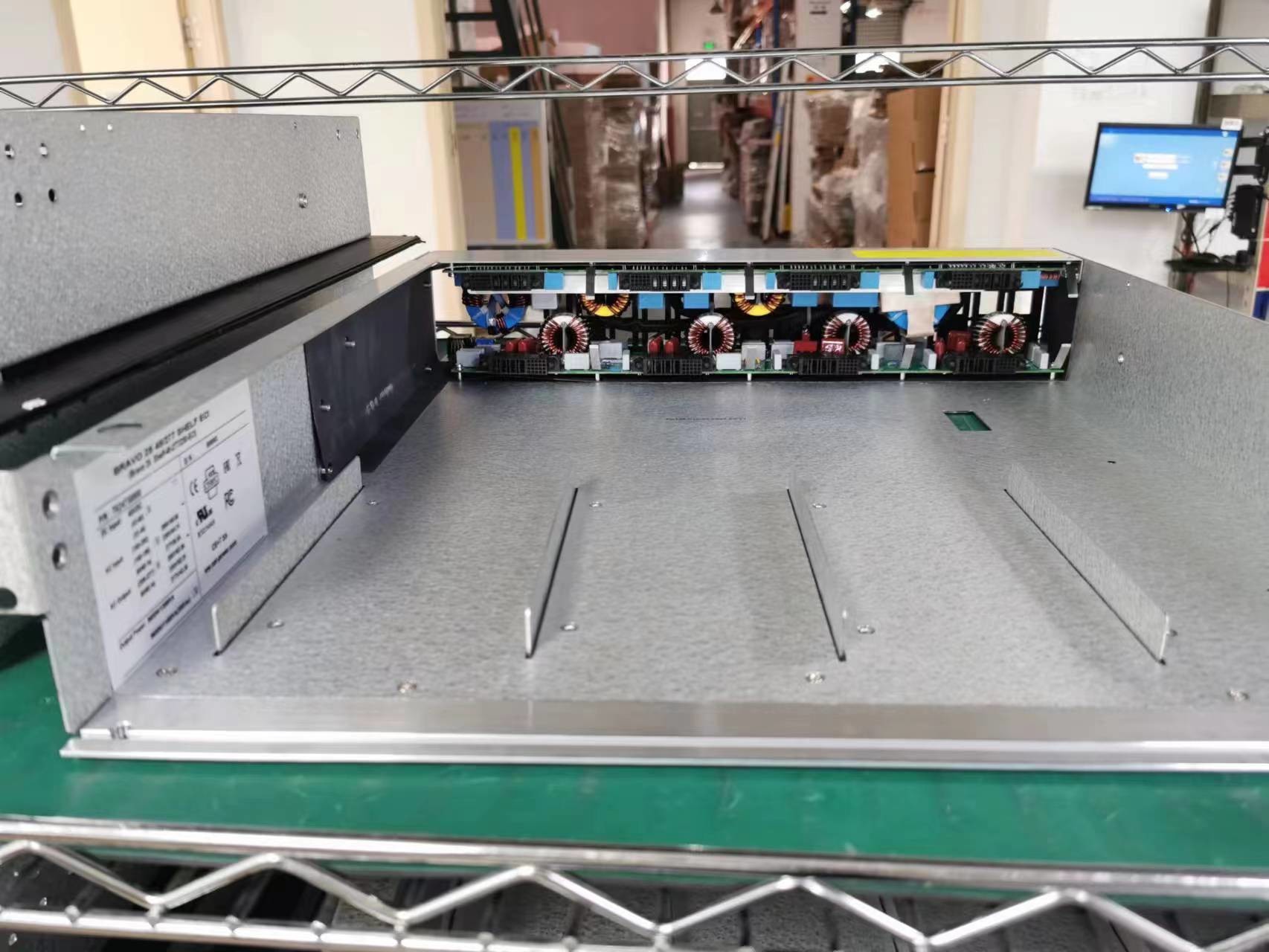 CE+T BRAVO 25 48/277 Power Shelf ECI Bravo 25 Shelf 48-277/230 -ECI P/N ...