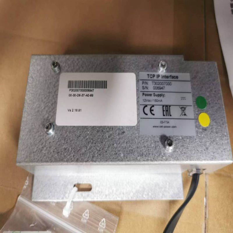 CET TCP IP Interface Deliver Services Remote Monitoring Center Monitoring Module T302007000