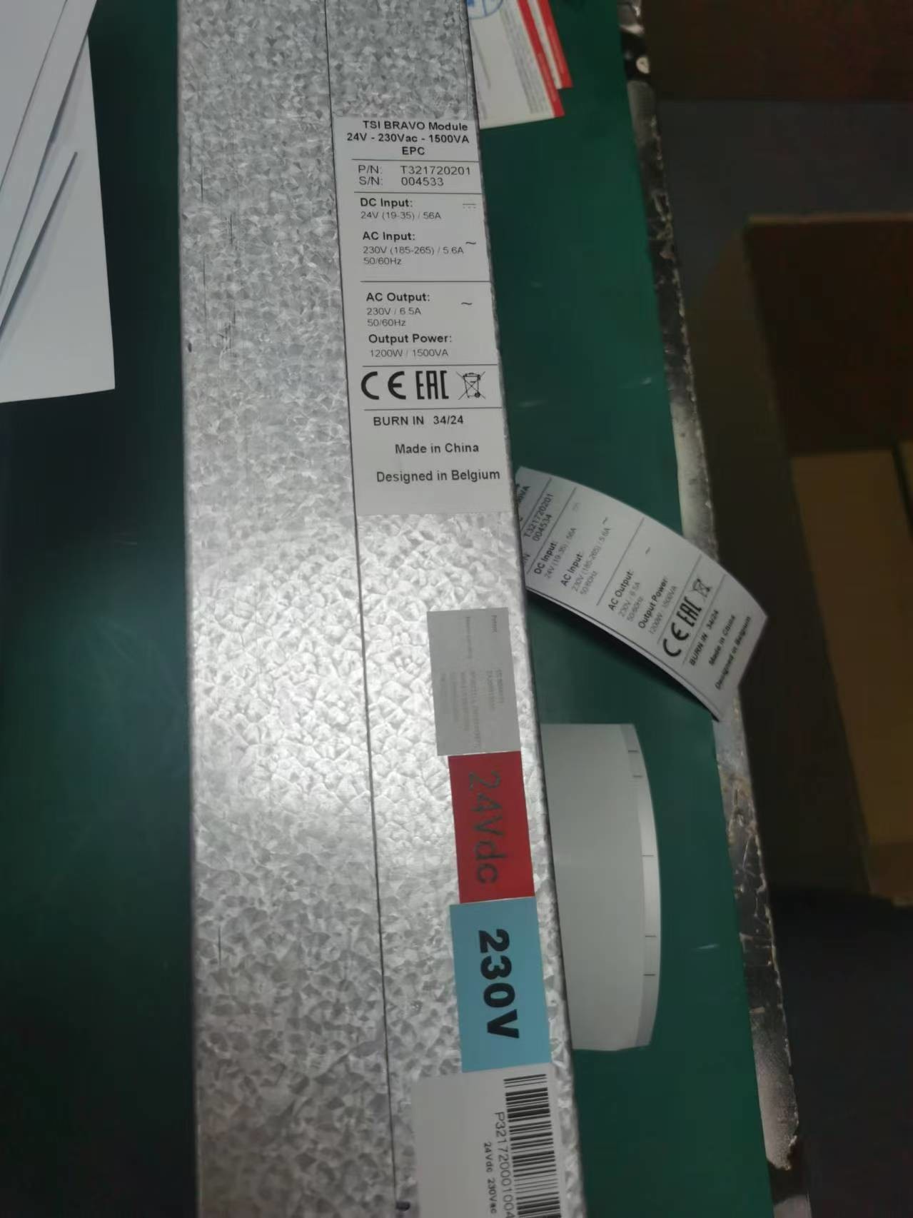 TSI Bravo 24/230 Dc Ac Inverters 1.5kva 1.2kw 24Vdc For Low DC Voltage ...