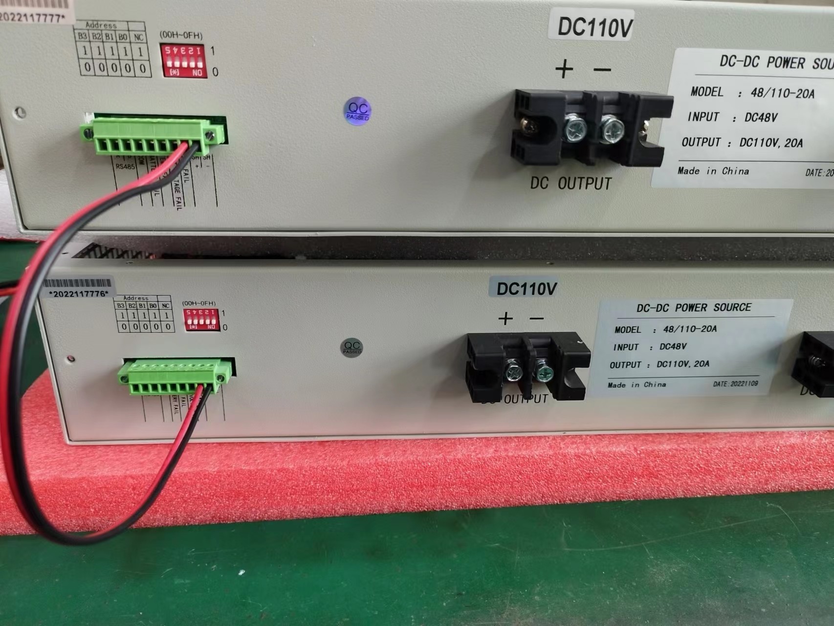 OEM Customization 19 Inch DC DC Converters RCT2000D Series Input 48vdc ...
