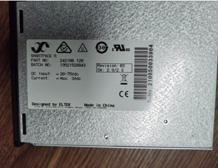 Smartpack R Controller For Telecom Power Core System Part No242100.120