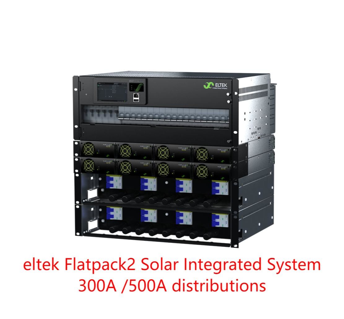 Pure Solar System 300A/500A Eltek Flatpack2 Solar Autonomous Power Core ...