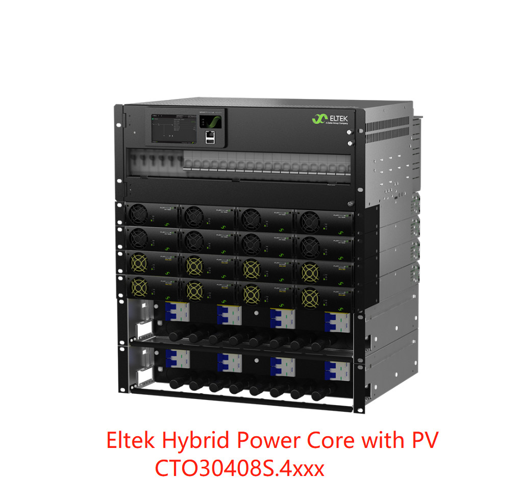 Hybrid Power Core Flatpack2 Telecom Power System With MPPT 24KW CTO30408S.4