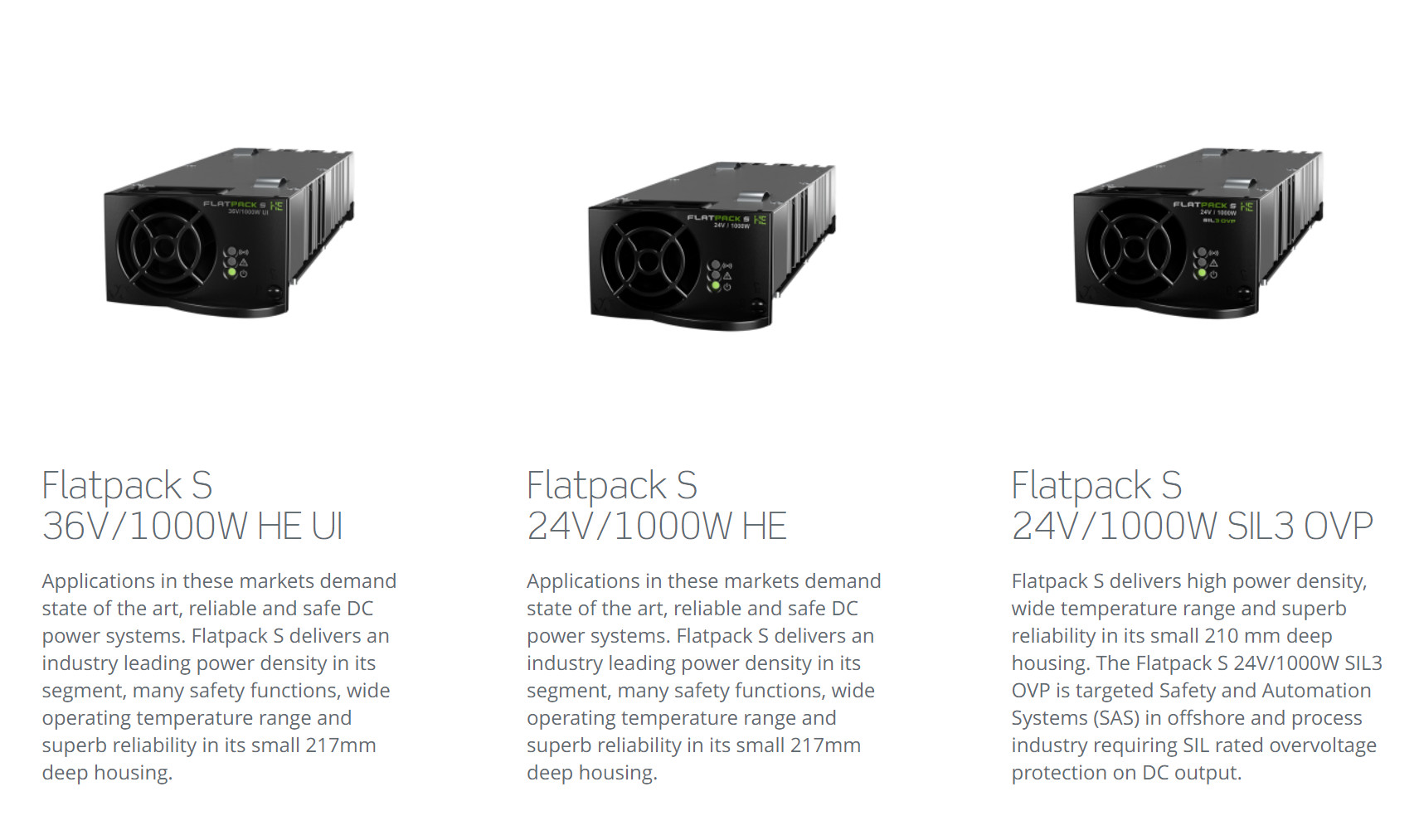 Eltek Flatpack S 3U System 24V 3*2 KW DC Power Supply CE UL
