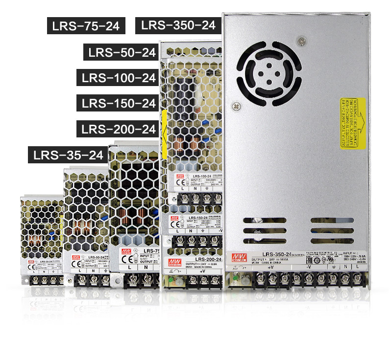 Mean Well LRS Series Rectifier 50W Single Output Switching Power Supply ...