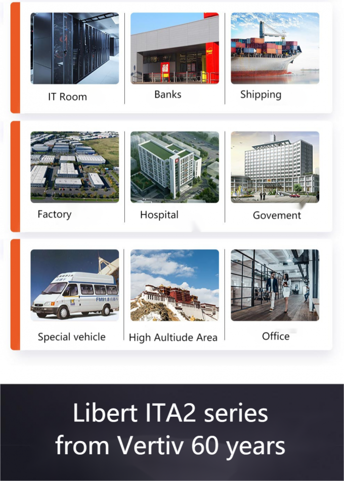 Veritv ITA2 SERIES Online Double Conversion UPS 5KVA 6KVA 10KVA