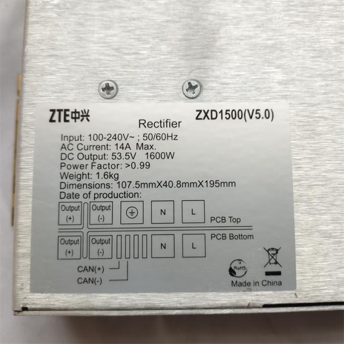 ZTE 48V 48/1500w ZXD1500v4.0 48v 3000w 48v 220v Ac To 48v Dc Rectifier ...