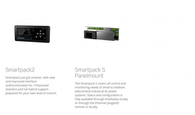 Smartpack R Eltek Flatpack2 Integrated System 2U 32A 60A